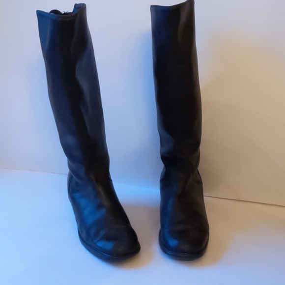 Siberian Husky | Shoes | Siberian Husky Black Leather Bootssz 8b | Poshmark